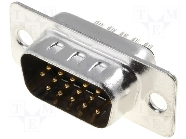 HDB 3 Row D-SUB Connector,Simple Solder Type,15P 26P 44P 62p Male ...
