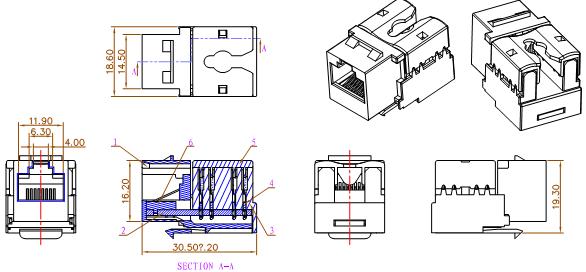 Data keystone jack manufacturer & supplier - KLS Electronic Co.,Ltd.
