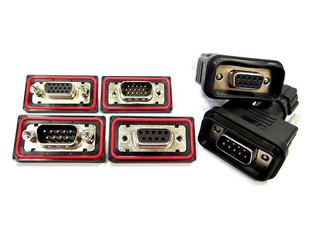 waterproof D-SUB connector IP67 for 9 15 pins male female manufacturer ...