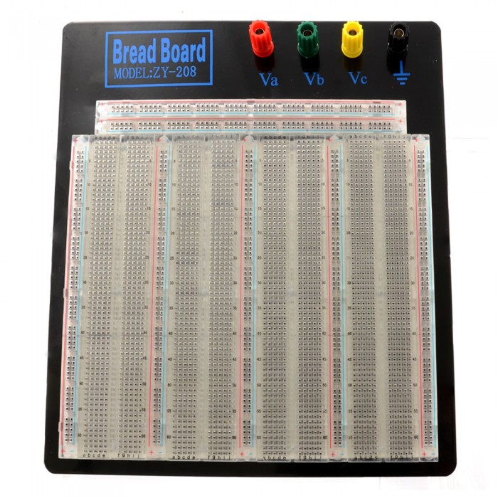 3220 Point Solderless Breadboard on aluminium backplate manufacturer ...