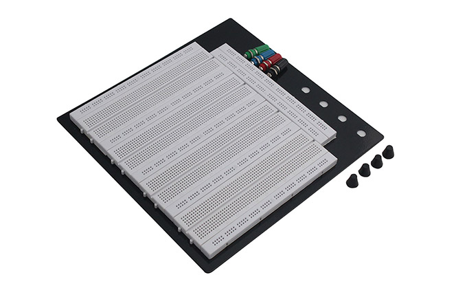 3260 Point Solderless Breadboard on aluminium backplate manufacturer ...