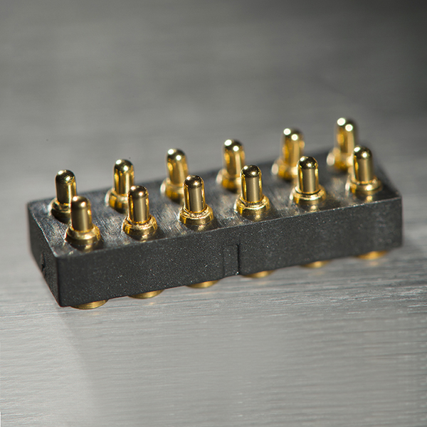 double row 12 pin pogo pin connector manufacturer & supplier - KLS ...