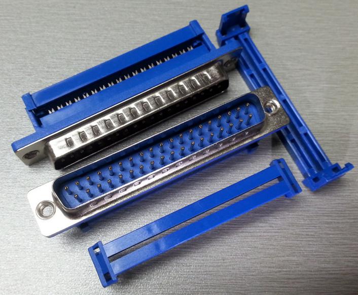 D-SUB Connector IDC Type 9 15 25 37 pins Male Female manufacturer ...