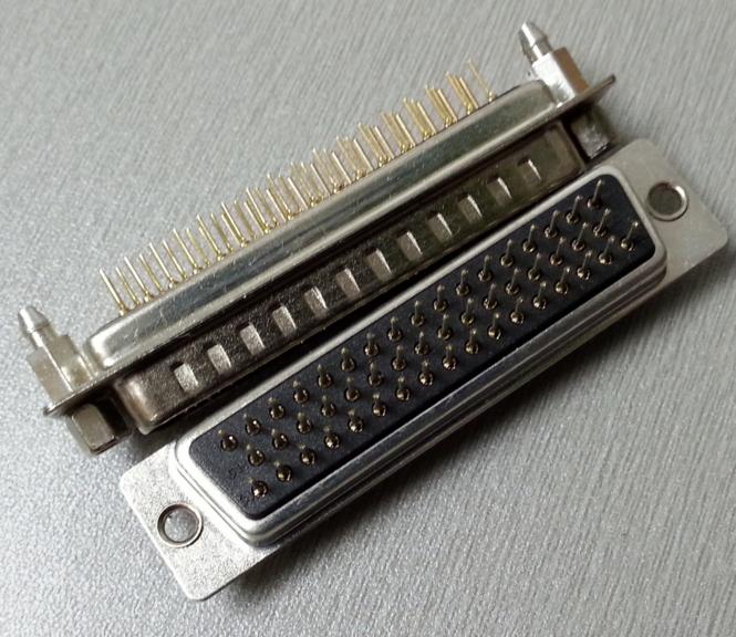 DP 2 Row D-SUB Connector,PCB Riveting Type,9P 15P 25P 37P 50P Male ...