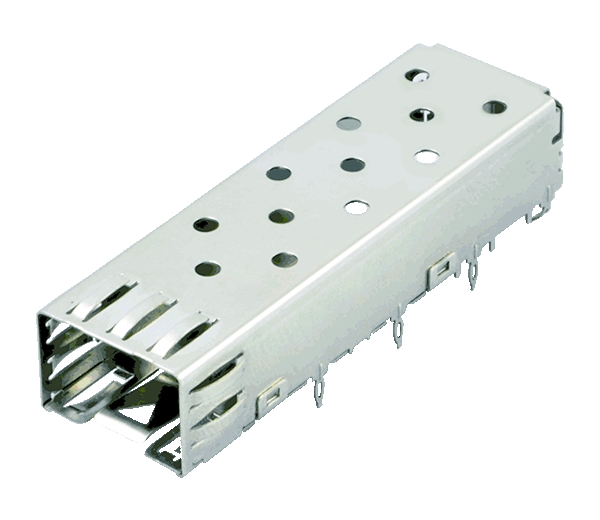 SFP Cage 1x1 Press-fit manufacturer & supplier - KLS Electronic Co.,Ltd.
