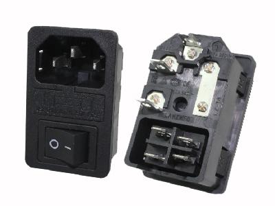 C14 AC power socket+Fuse+Switch manufacturer & supplier - KLS ...
