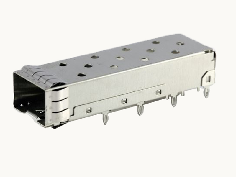 SFP+ cage 1x1 Press-fit Connector manufacturer & supplier - KLS ...