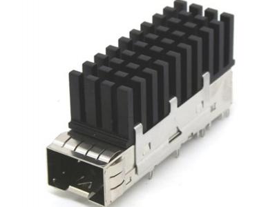 SFP+ cage 1x1 Press-fit with heat sink manufacturer & supplier - KLS ...