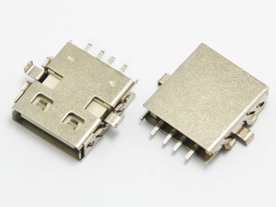 MID MOUNT 0.9mm A Female SMD USB Connector manufacturer & supplier ...