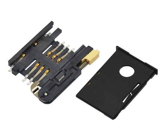 SIM Card Connector ,PUSH PUSH,6P+2P & 8P+2P manufacturer & supplier ...