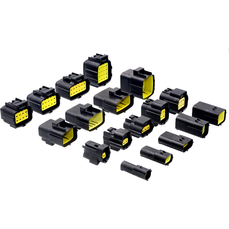 Automotive connector Econoseal J Mark II 070 1.8 Series 1,2, 3, 4, 6, 8, 10, 12,16position ...