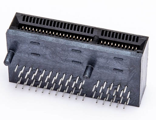 1.0mm Pitch PCI-Express Card Connector Right Angle Type 36P 64P 98P ...
