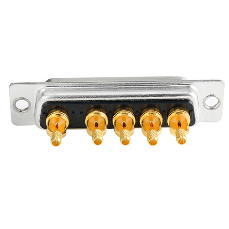 5W5 D-SUB Coaxial Connectors (RF) Female & Male Solder Type ...