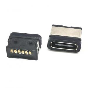 SMT USB Type-C 6P IPX8 Waterproof Connector manufacturer & supplier ...