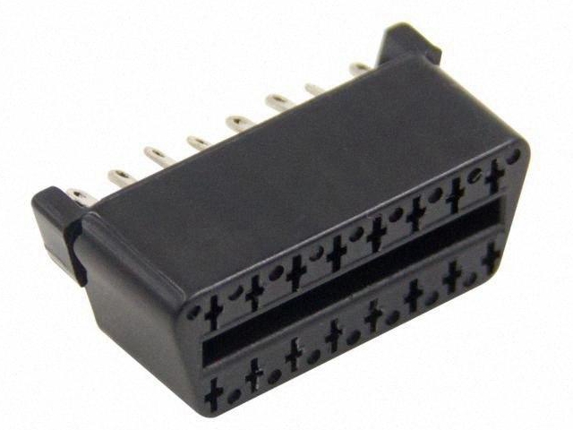 OBD II 16P Female socket connector manufacturer & supplier - KLS ...