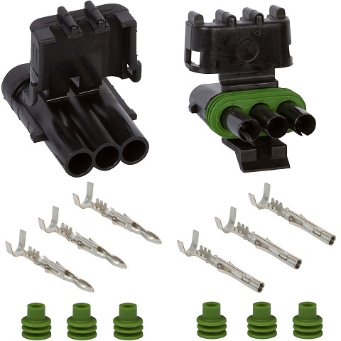 Weather-Pack Automotive Connector 2.5 Series 1,2, 3, 4, 6position ...