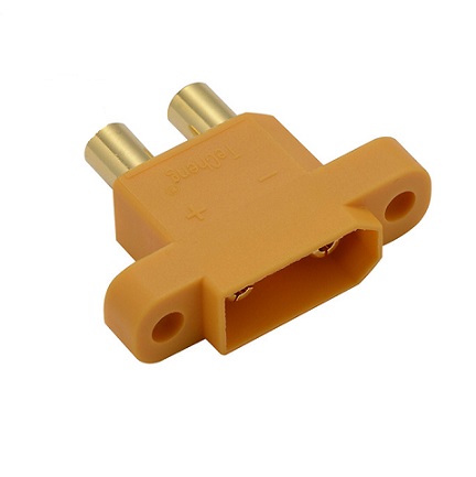 XT90 40A Lithium battery connector Female With fixing hole manufacturer ...