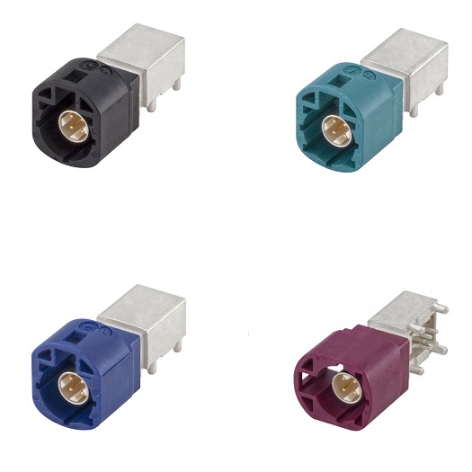 HSD FAKRA connector plug,right angle 4 pins manufacturer & supplier ...