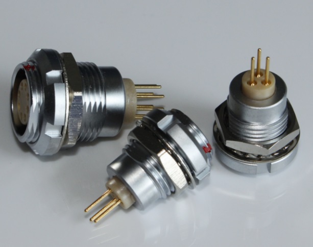 PCB Push-pull self-latching B connector ECG fixed socket manufacturer ...