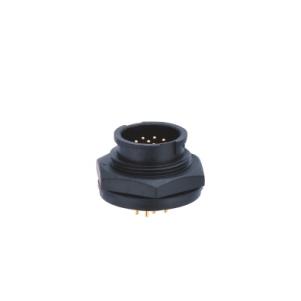 M12 male Panel-mount, PCB Type, Front fastened,Quick lock manufacturer ...