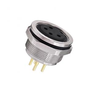 Female Soldering ,PCB mount,Rear lock, M16 Circular Connectors C091 ...