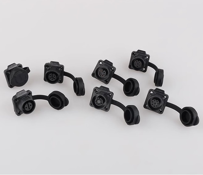 M12 Plastic circular connectors,IP67,Male plug& Female socket ...