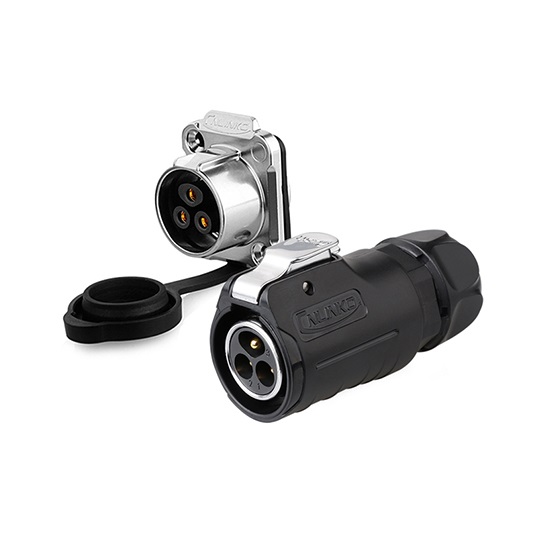 M20 Plastic circular connectors,IP67,Male plug& Female socket ...