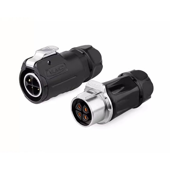 M20 Plastic circular connectors,IP67,Male plug& Female socket ...