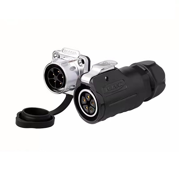 M20 Plastic circular connectors,IP67,Female plug& Male socket ...