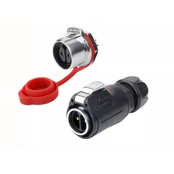 M24 Plastic circular connectors,IP67,Male plug& Female socket ...