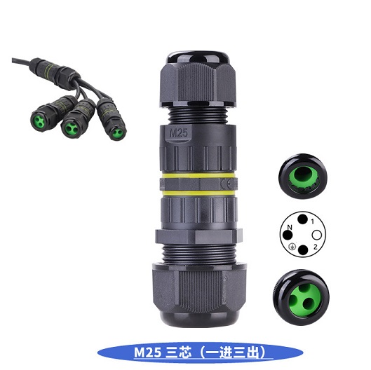 M25 waterproof circular connectors,IP68,Screw locking type manufacturer ...